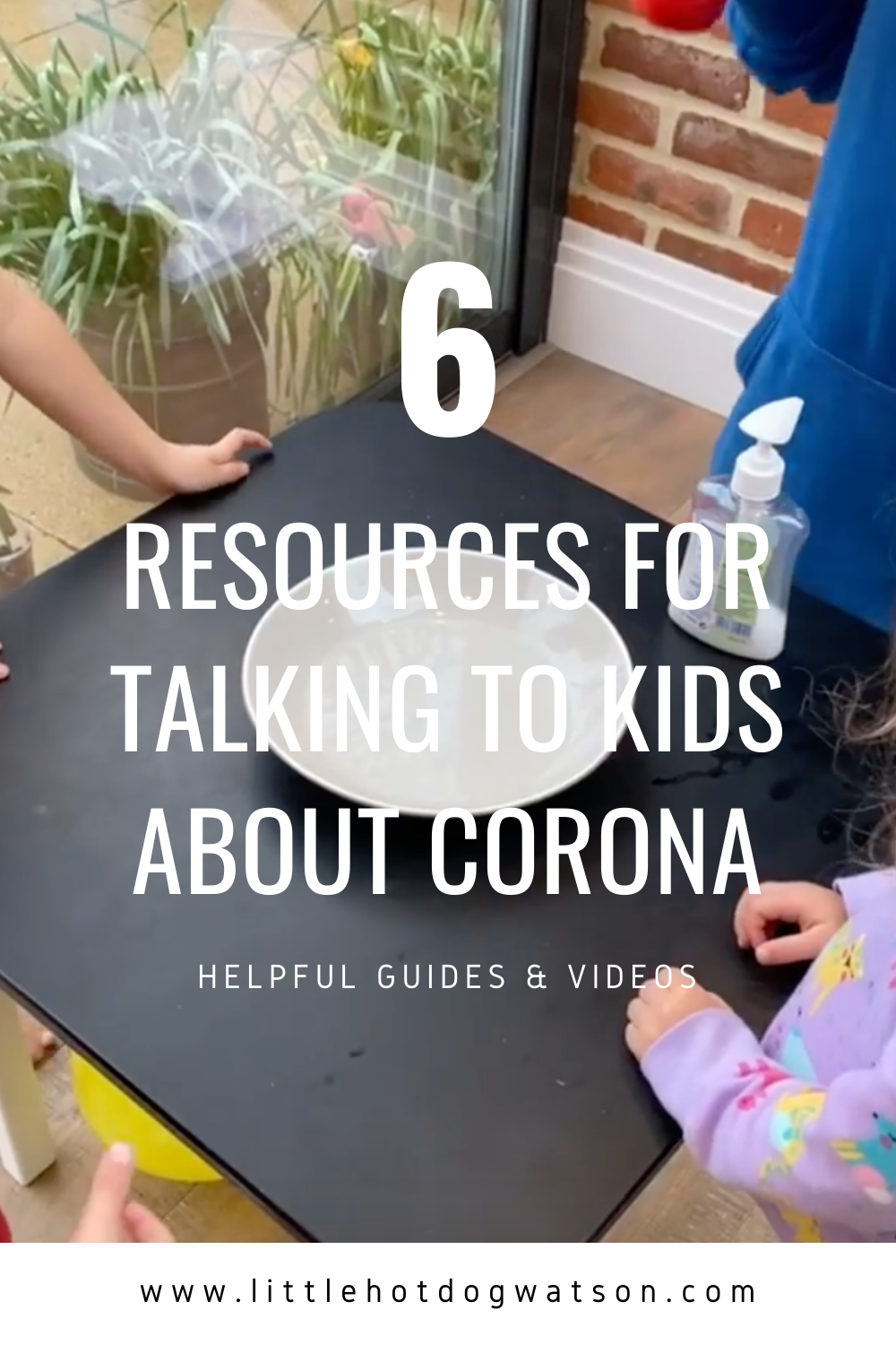 6 Resources for Talking To Kids About Corona – Little Hotdog Watson