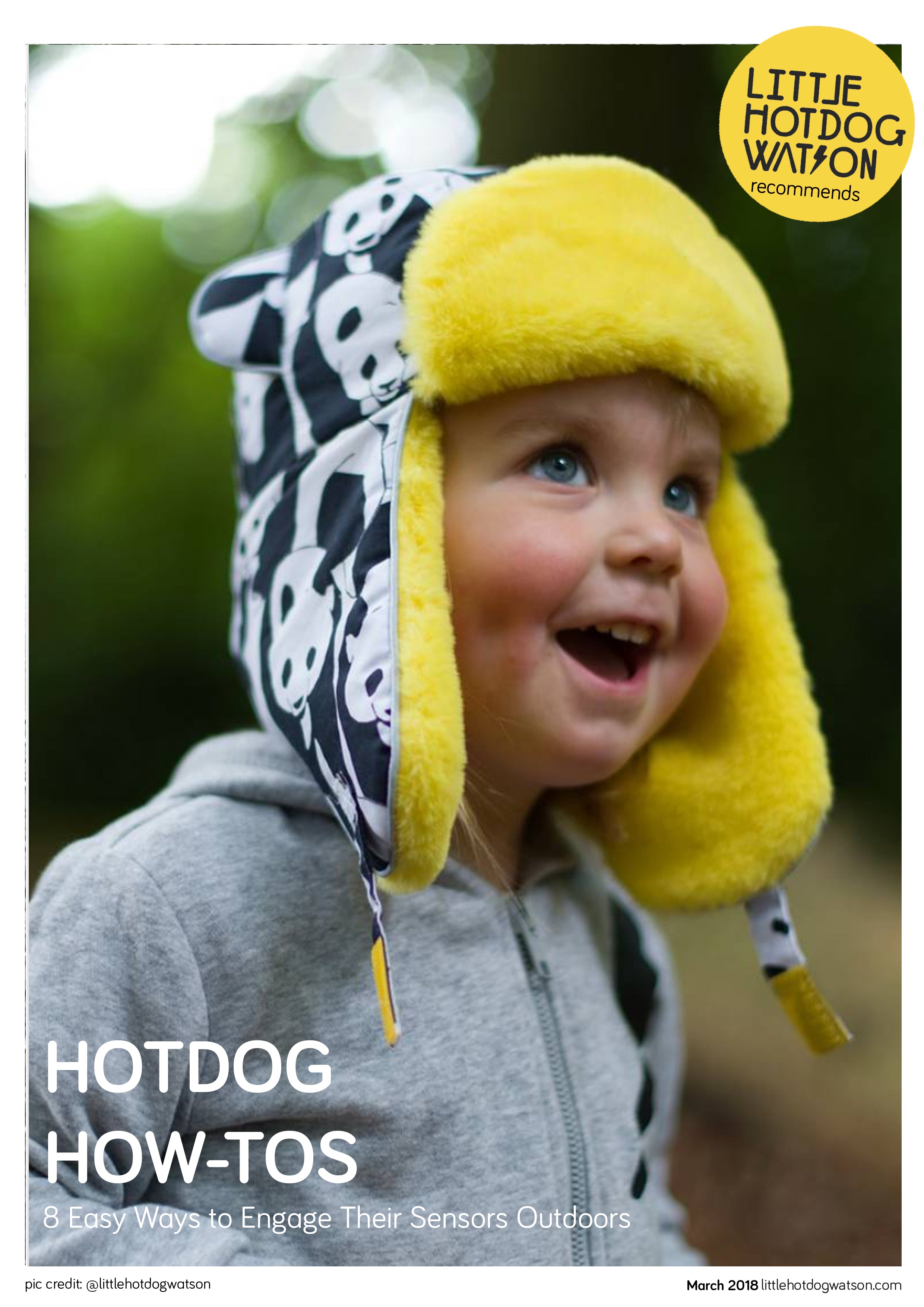 8 Easy Ways to Engage Their Senses Outdoors – Little Hotdog Watson
